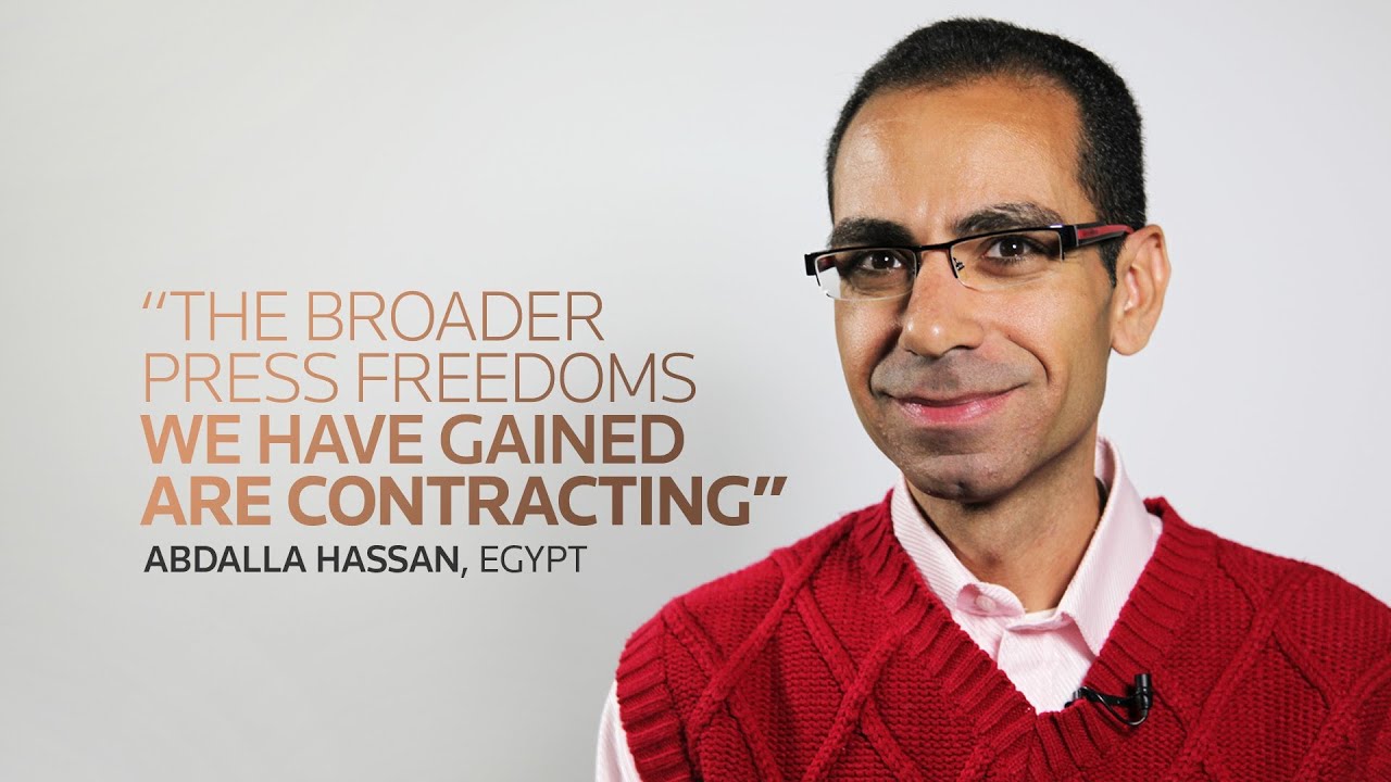 Journalism Fellowship - Abdalla Hassan, Egypt - YouTube