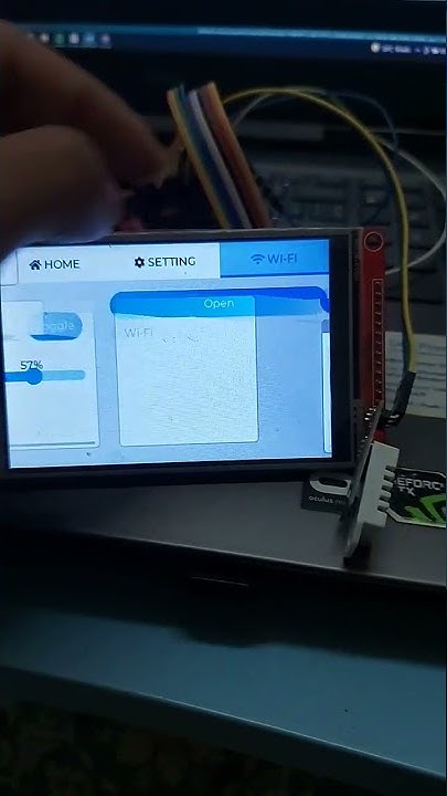 esp32 TFT lcd LVGL #esp32project #iot #arduino #littlevgl - YouTube