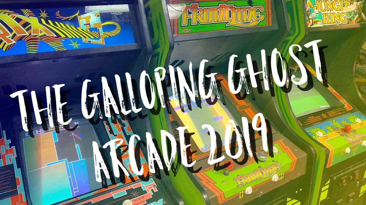 Galloping Ghost USA's Biggest Arcade Walk Thru, 660+ Arcade games ...