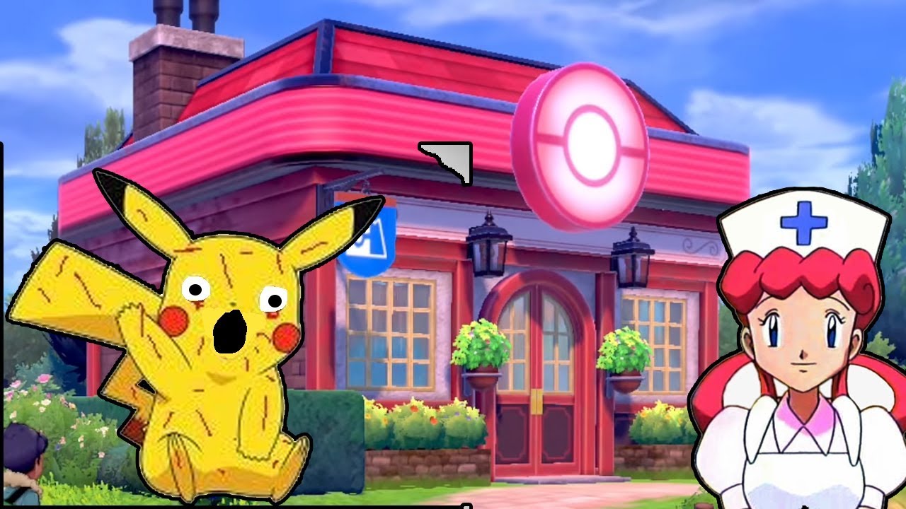 Evolution Of Pokemon Centers / Healing Pokemon in The Pokemon Series ...