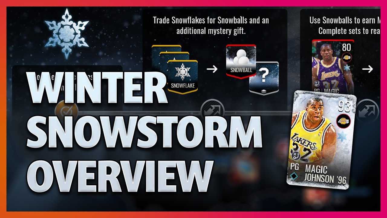 Winter Promo Overview & Pack Opening (First Part: Snowstorm) - NBA Live ...