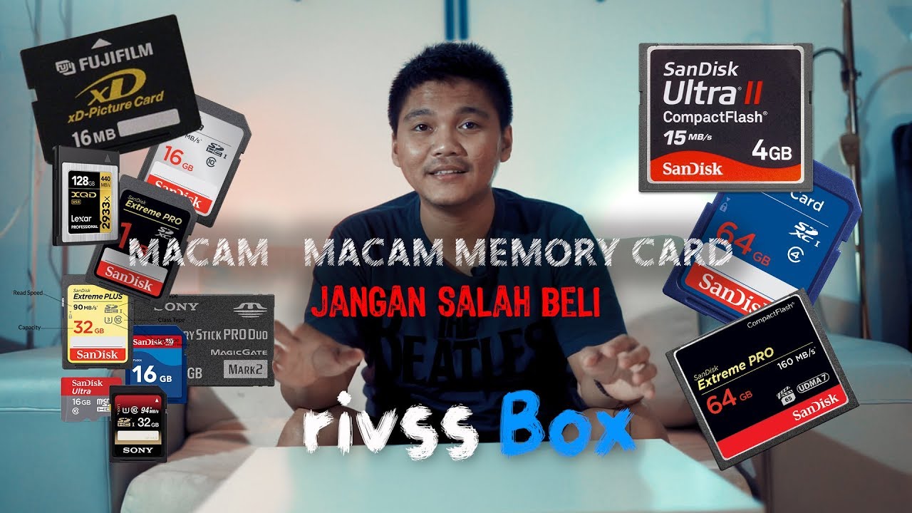 jenis memory card - rivss production - YouTube