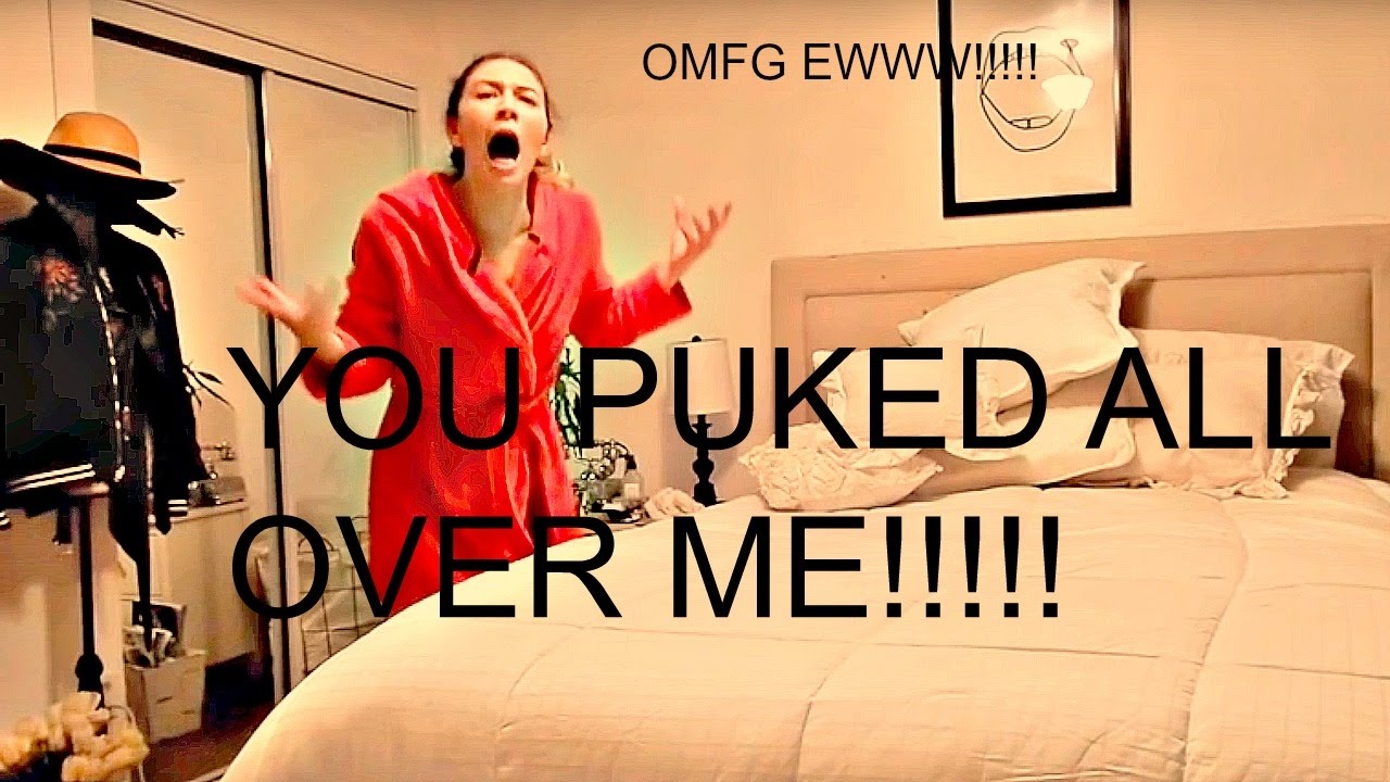 EXTREME THROW UP PRANK **GONE WRONG** - YouTube