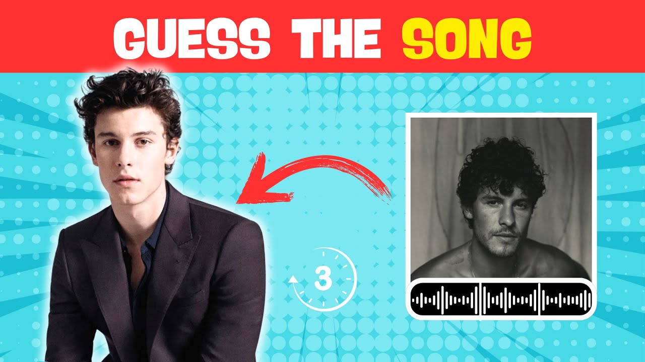 GUESS THE SONG - Shawn Mendes' album "SHAWN" | We Quiz! - YouTube