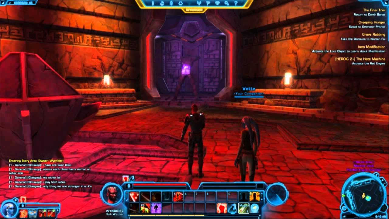 swtor gameplay max settings - YouTube