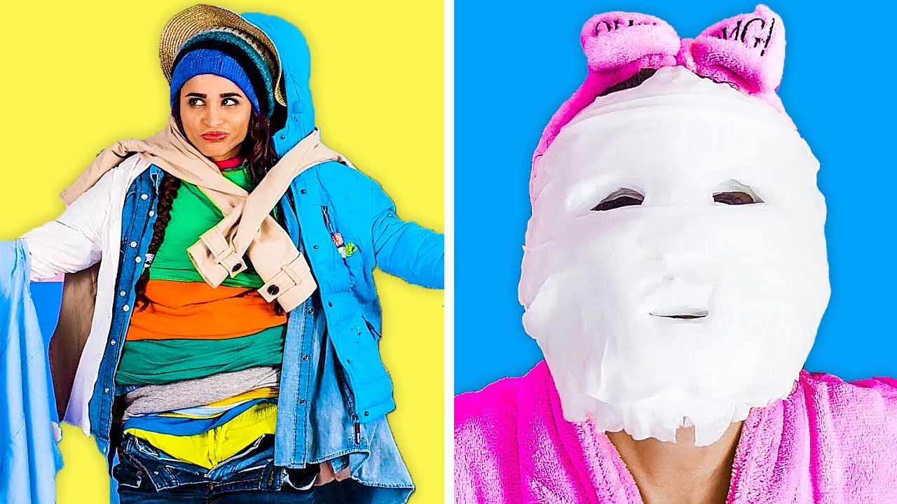 100+ 겹 챌린지 || 웃긴 DIY 챌린지와 정말 어색한 순간들 by 123 GO! GOLD - YouTube