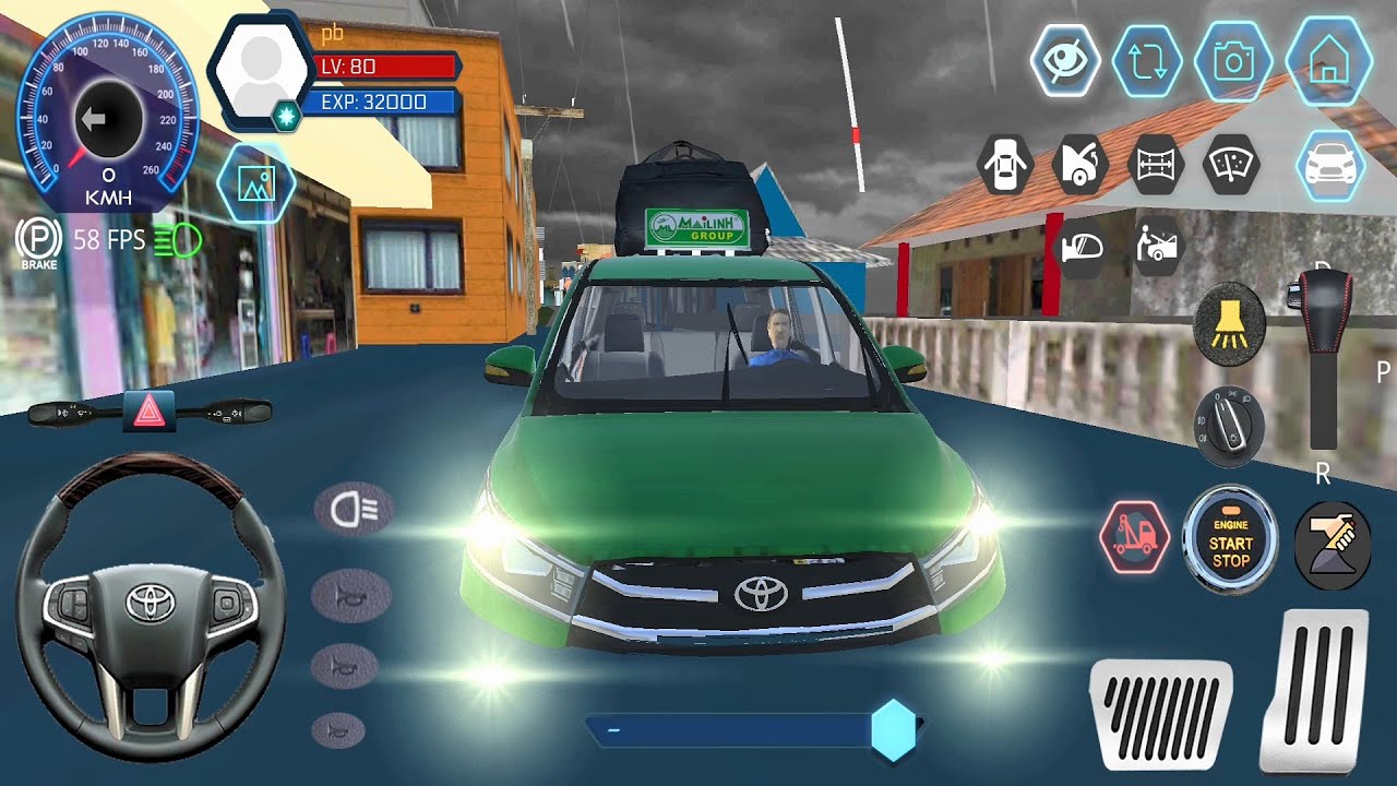 Car Simulator Vietnam #17 - Drive through flooded roads ! Car Games ...