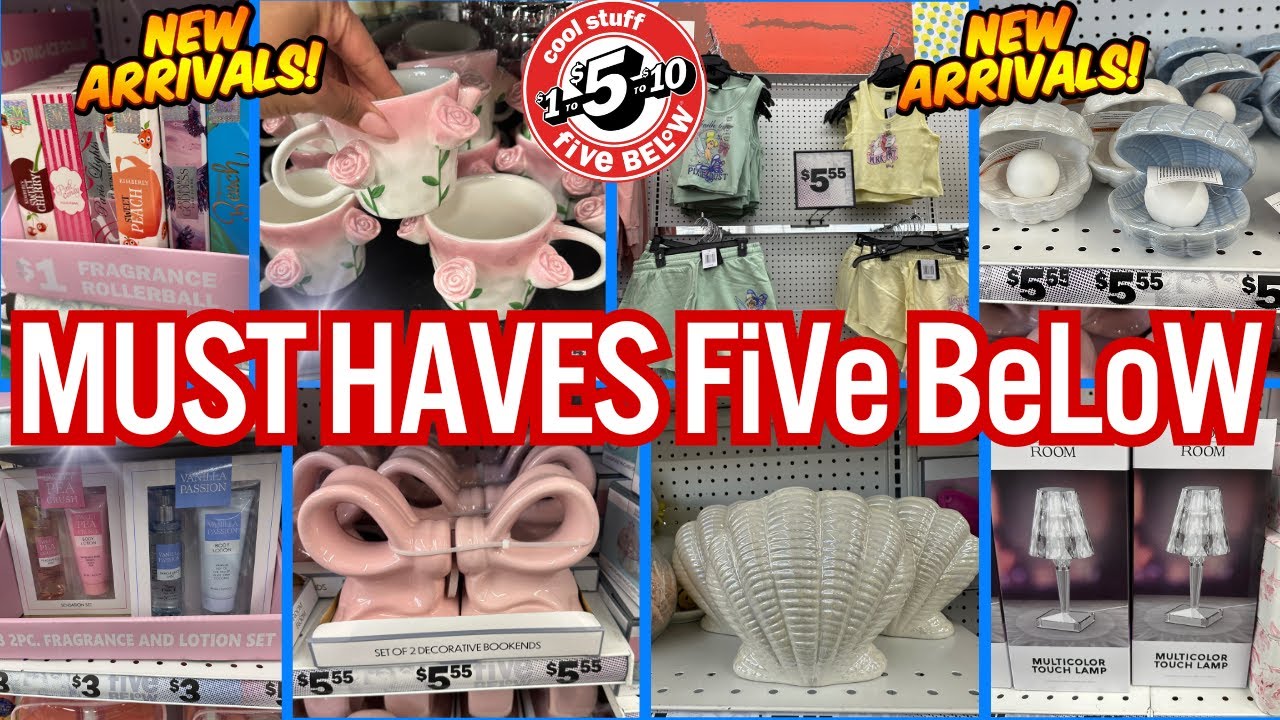 FIVE BELOW MUST HAVE PRODUCTS & VIRAL DUPES🌟NEW at 5 BELOW🌟NEW 5 BELOW ...