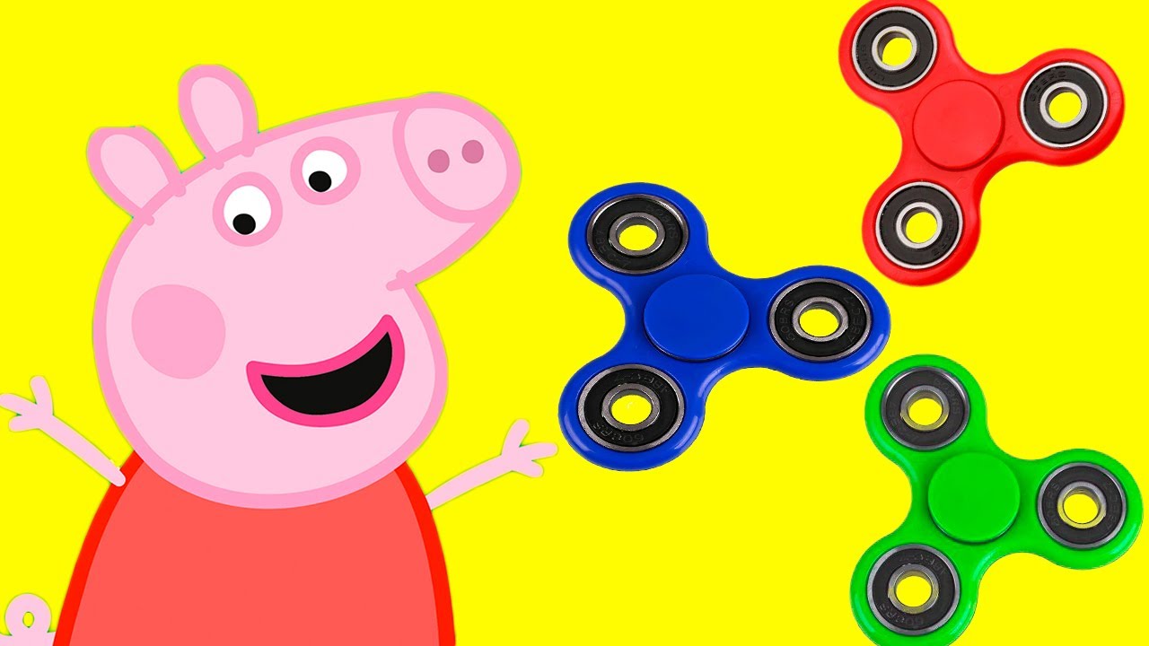 Peppa pig The Childrens Fete - Fidget Spinner - YouTube