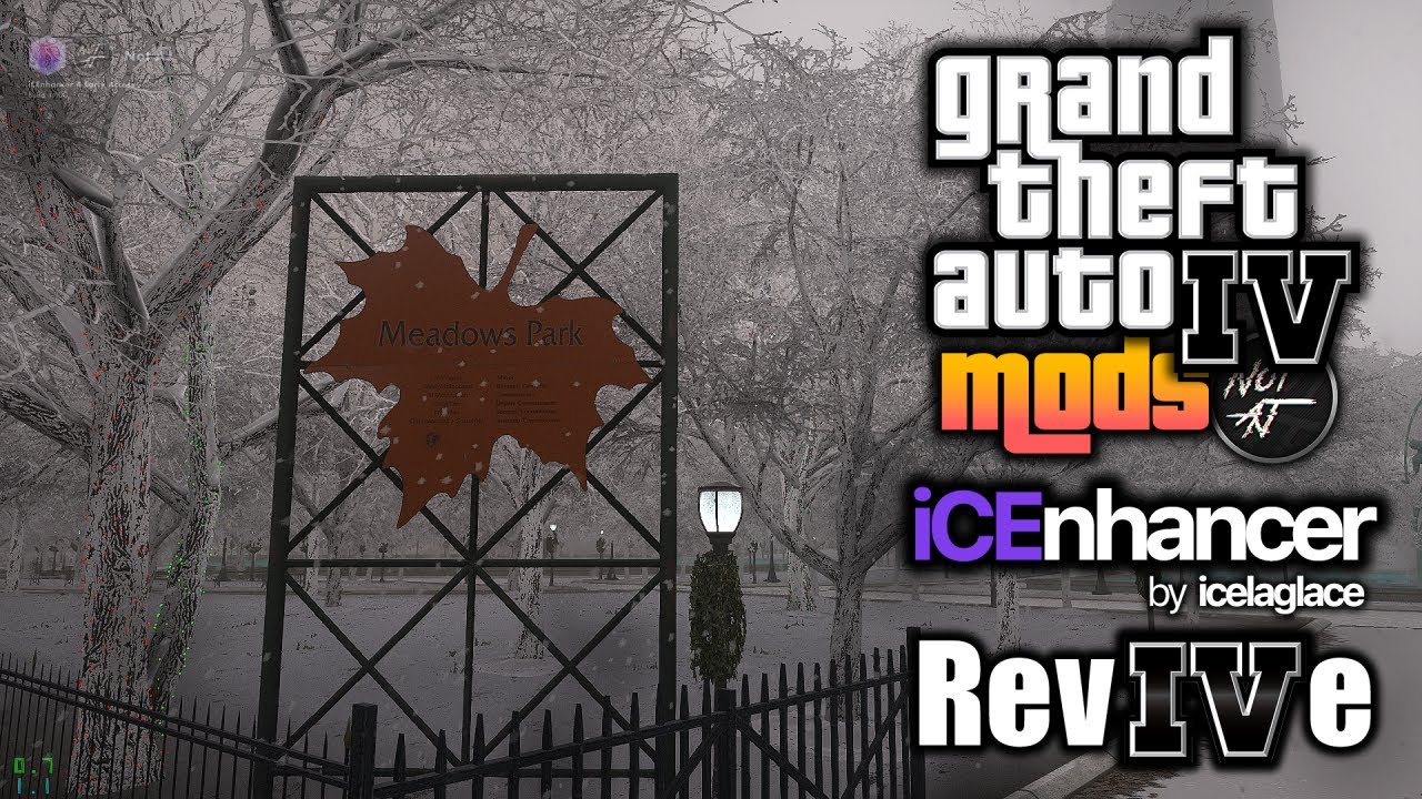 GTA 4 Snow Mod with the BEST Graphics Mod ️ | iCEnhancer 4 & RevIVe ...