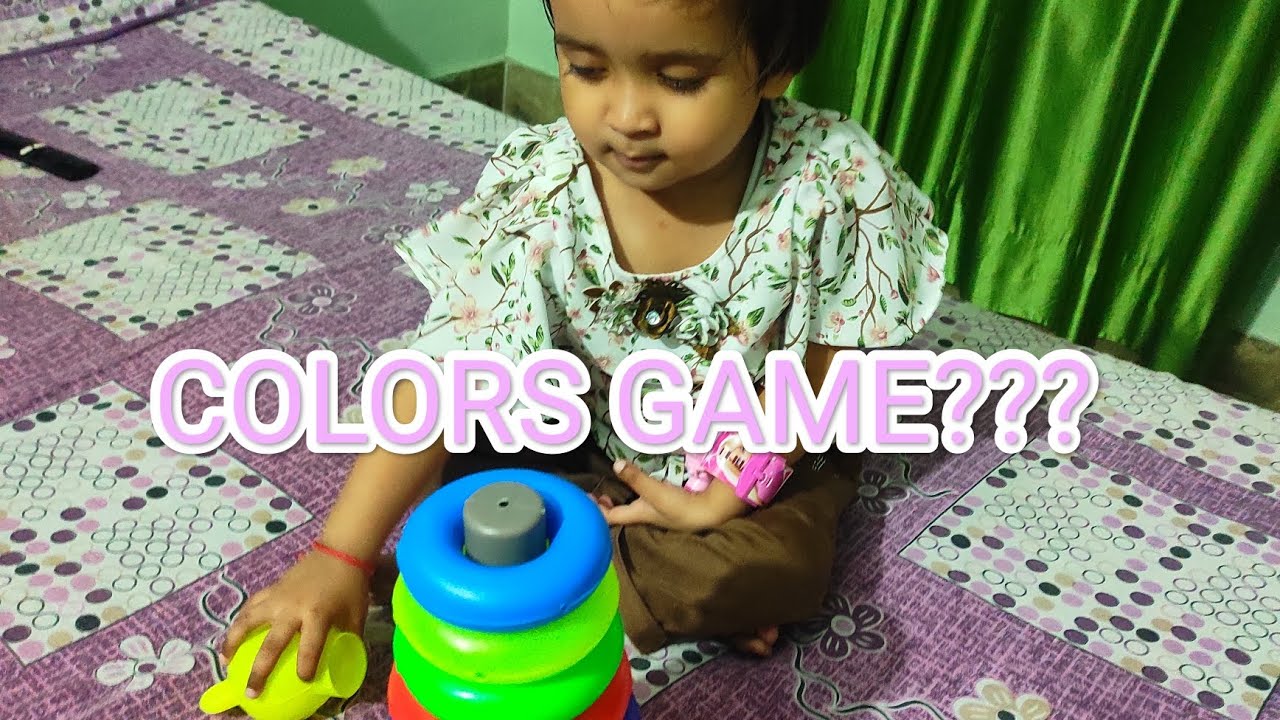 Dhani is learning the colors name 🎨 🧡💚💛💙#youtubevideo#videos # ...