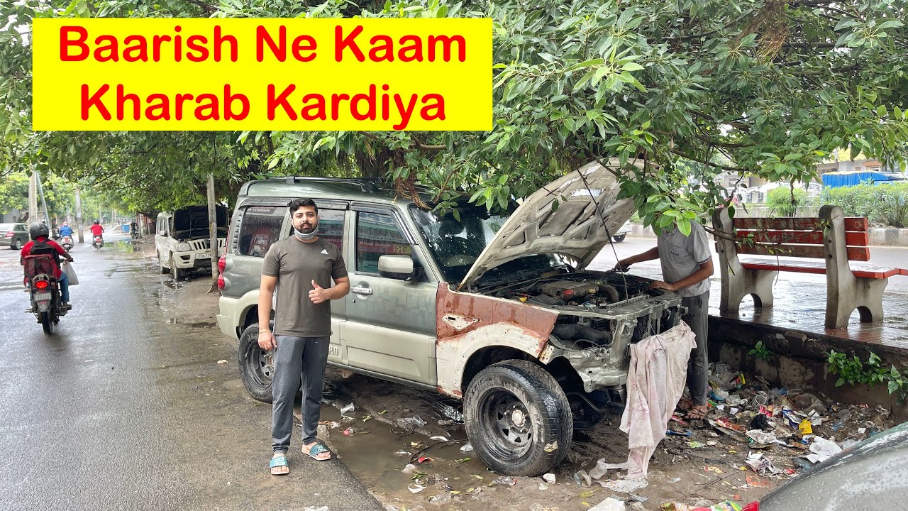 Restoring Old Mahindra Scorpio | Old Scorpio Coverted To New Scorpio ...