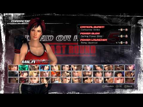 Dead Or Alive 5 Last Round: Arcade as Mila