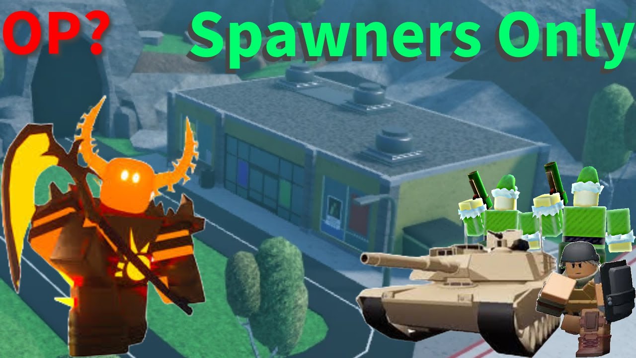 Spawner Towers Only | ROBLOX TDS - YouTube
