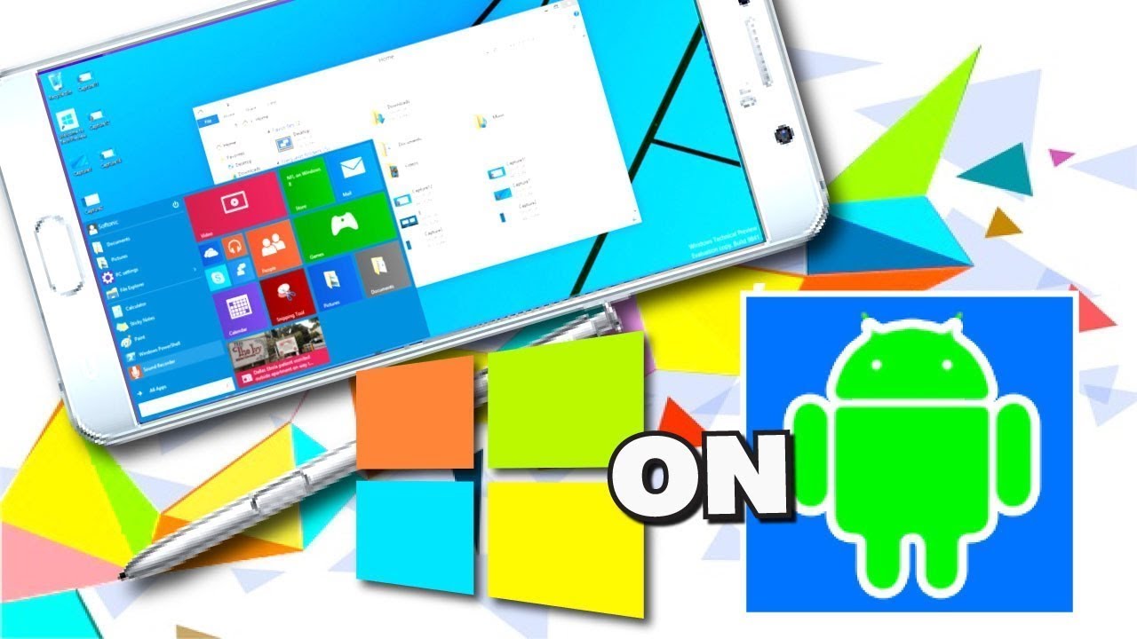 How To Install & Run Windows XP/95 on Android - NO PC NEEDED! - YouTube