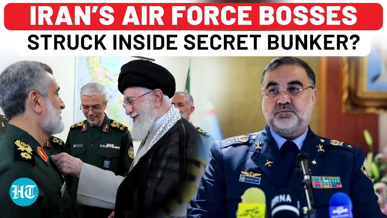 Israel Ambushed Iran’s Air Force Bosses Inside Secret Bunker? Stunning ...