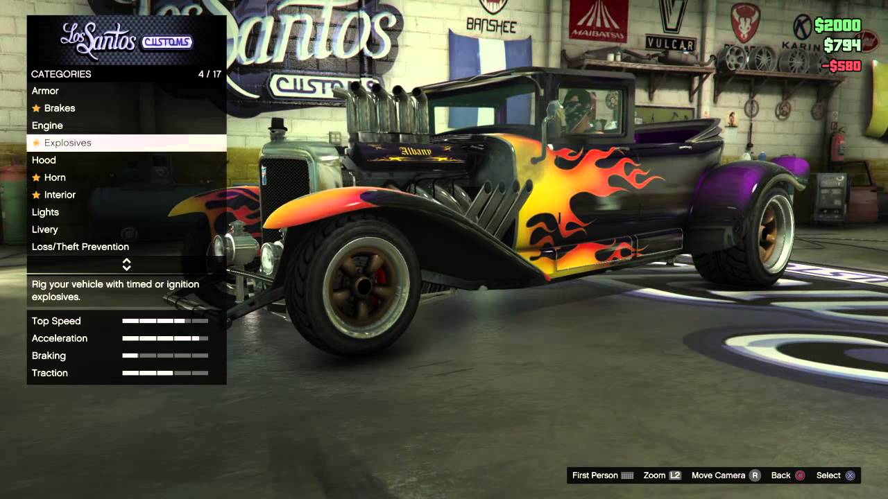 Gta5 Car Review #1 The Albany Franken Stange - YouTube