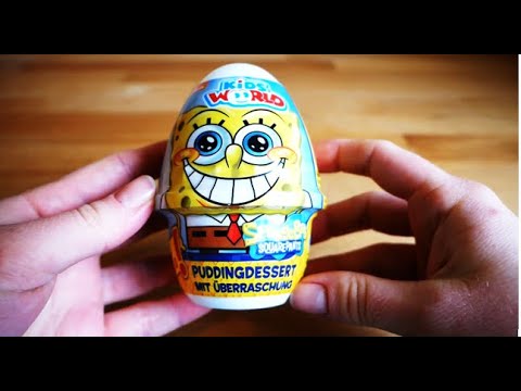 Spongebob Dessert with Toy Surprise - YouTube