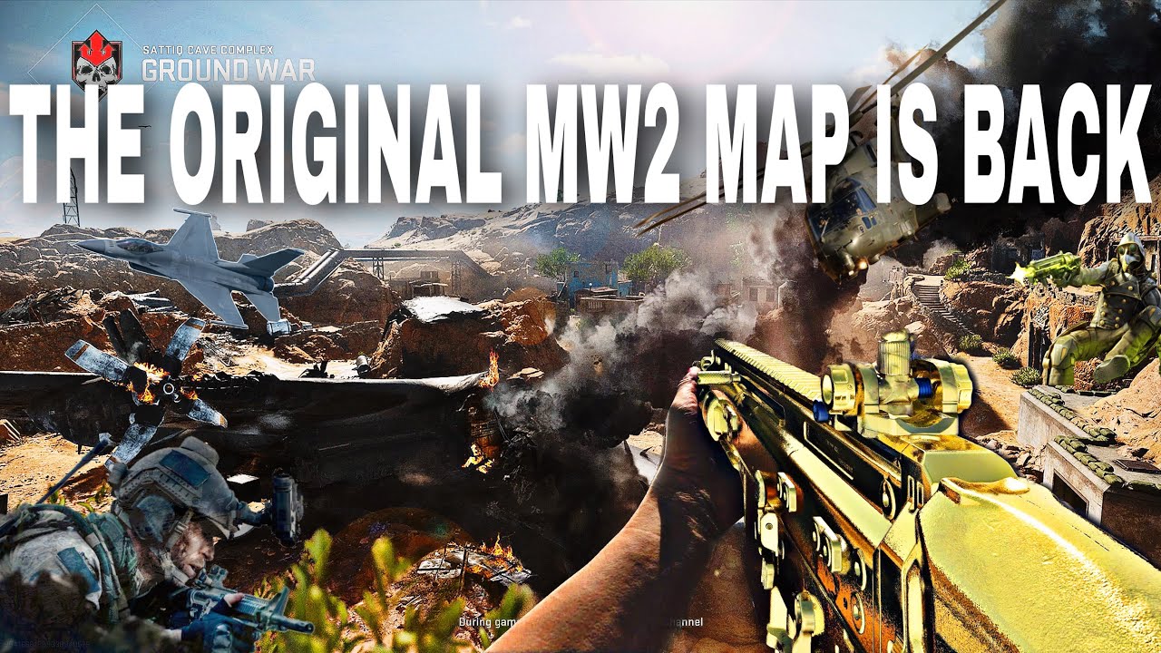 I Can’t believe they brought back this original MW2 Map…PS5 - YouTube