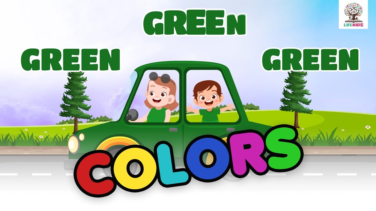 Sing Along the Color Song | Fun and Educational Song for Kids ...