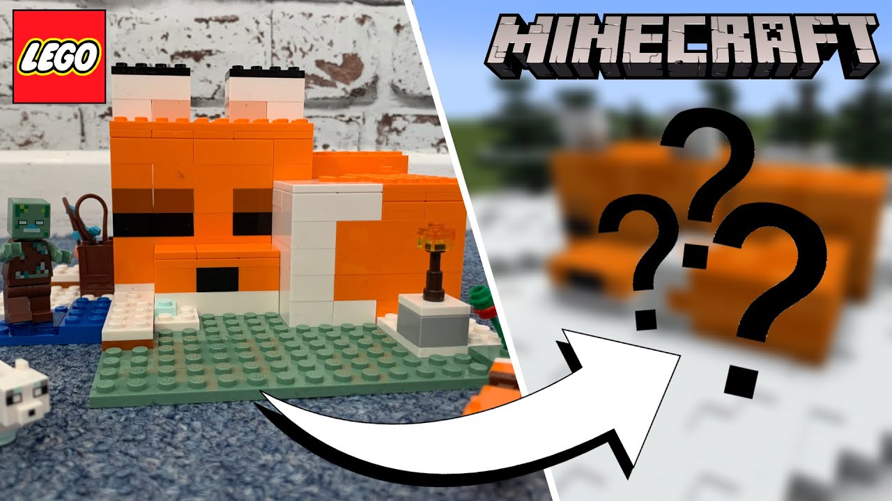 Can you use Lego instructions to build in Minecraft? - YouTube