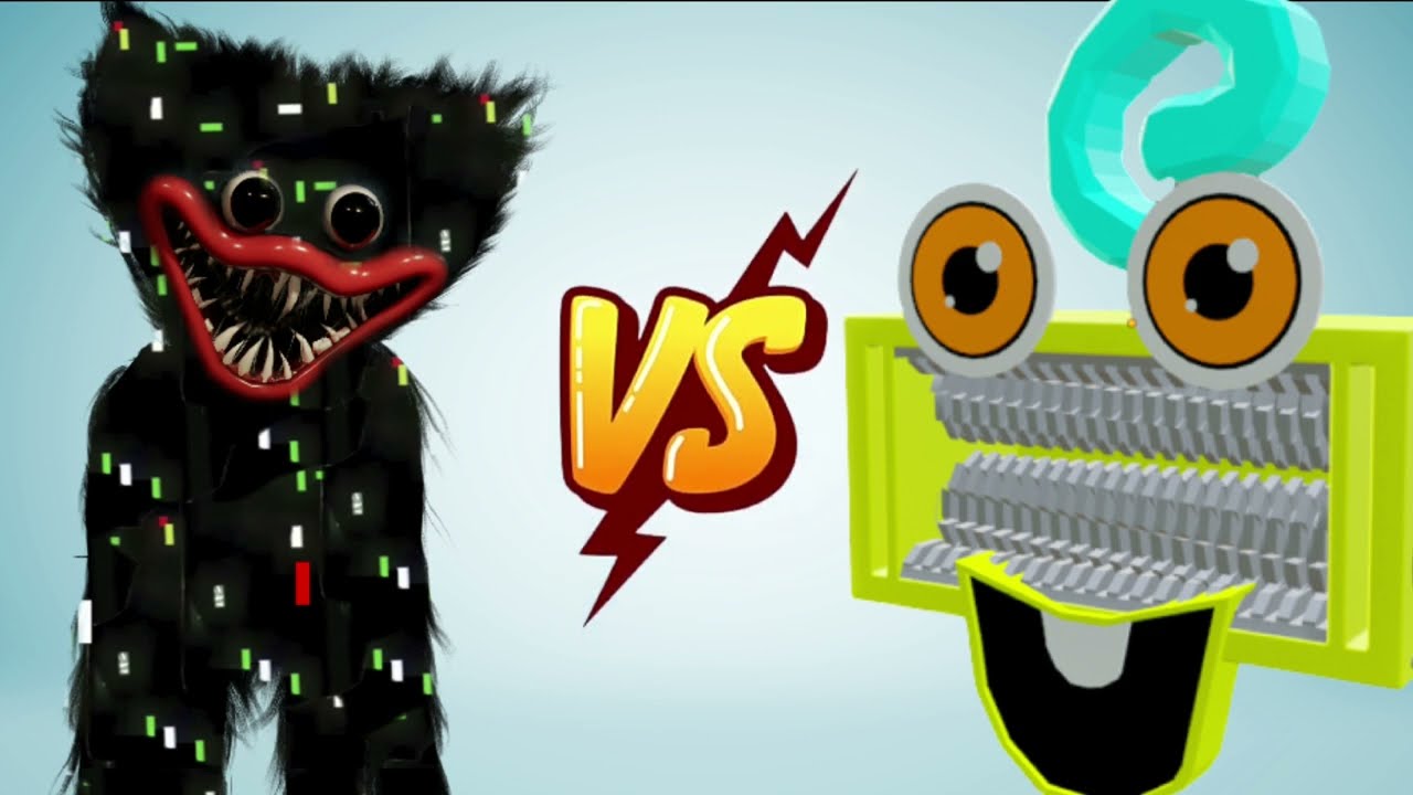 Corrupted Huggy Wuggy VS Baby Shredder! Poppy Play Time - YouTube