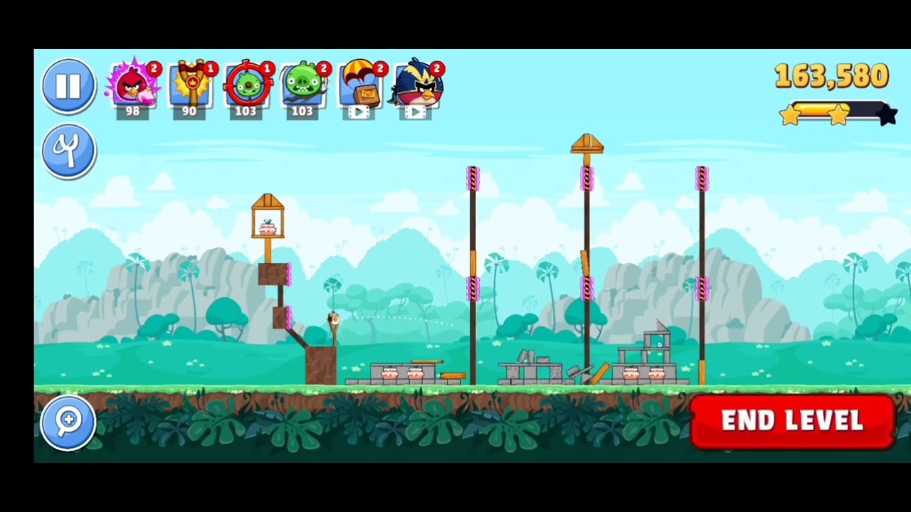 Angry Birds Friends | Piggy Tower | Floor 36 Level 110 - YouTube