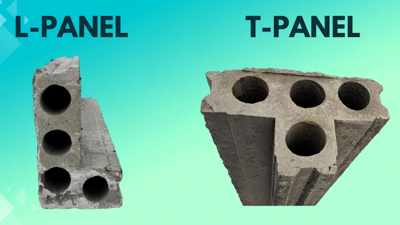 The L & T-shaped Precast Concrete Panels are Finally Here! - YouTube