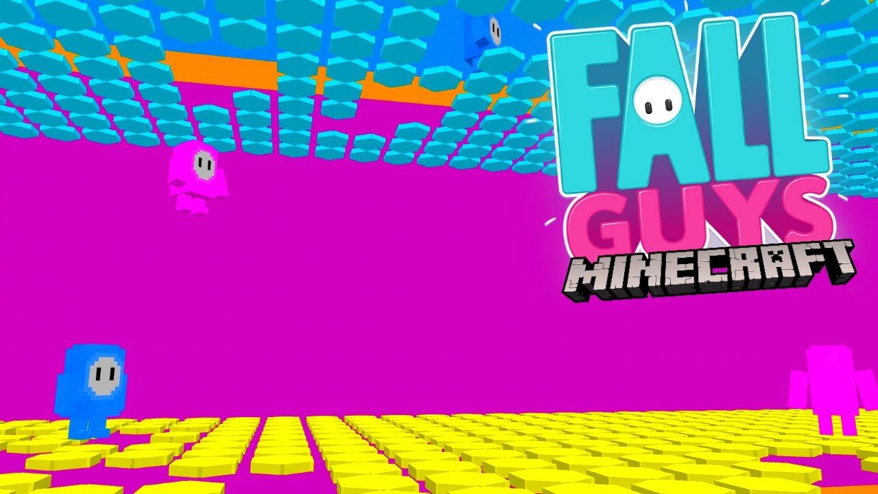Fall Guys in Minecraft Addon - YouTube