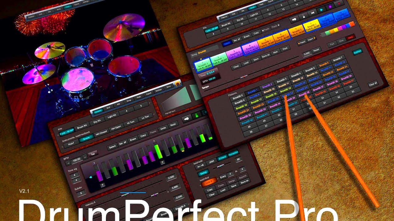 DrumPerfect Pro Setting Up & Building A Song From Scratch Demo for iPad ...