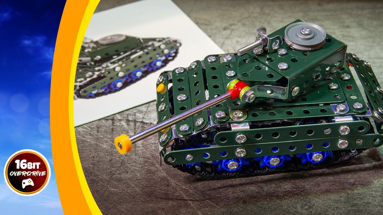 Let's Build A Construction Set Tank - Tech And Sundry - YouTube