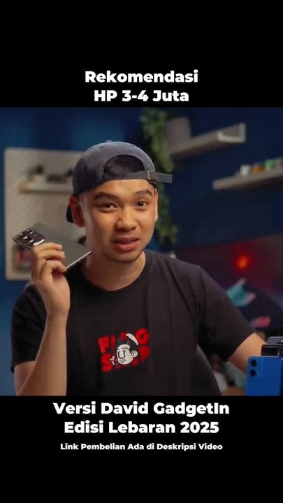 Rekomendasi HP 3-4 Jutaan Edisi Lebaran 2025! Versi David GadgetIn #davidgadgetin # ...