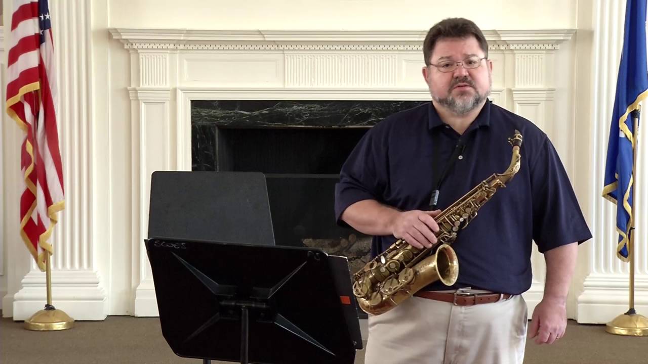 CMEA 2016 Regional Audition Tutorial- Carl Knox, Saxophone (Jazz) - YouTube