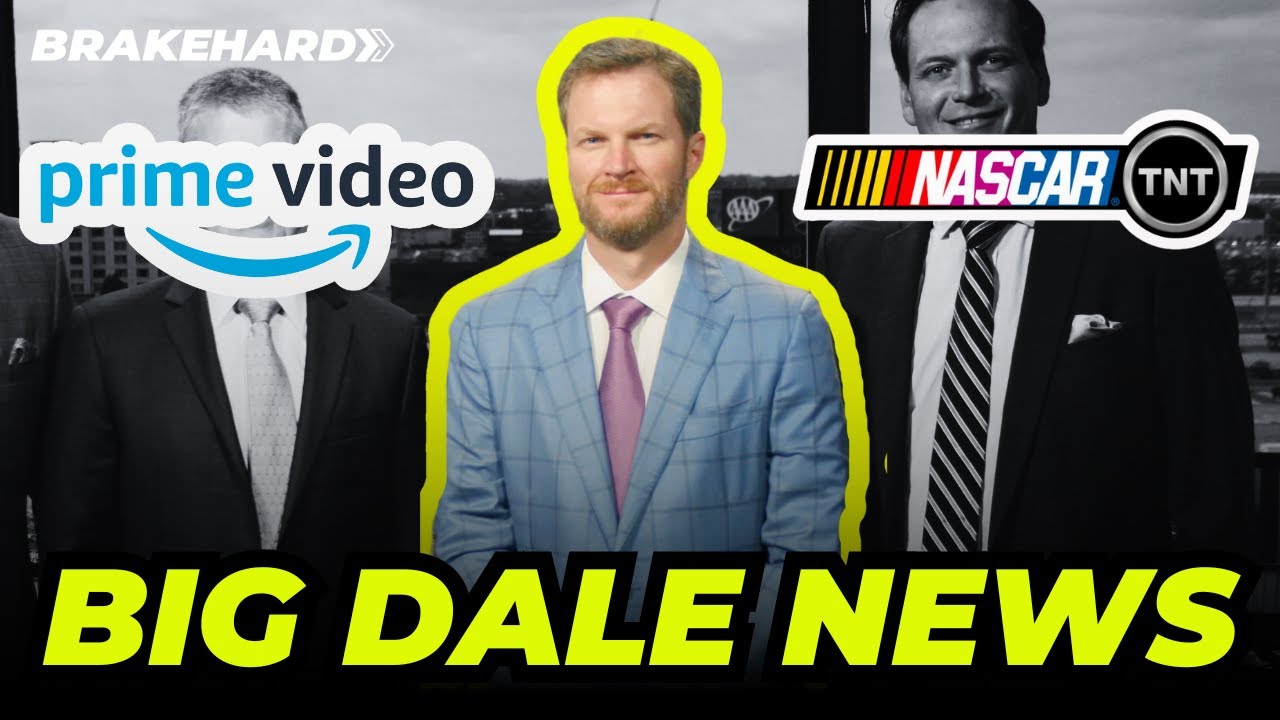 Dale Earnhardt Jr LEAVES NBC NASCAR For Amazon & TNT - YouTube
