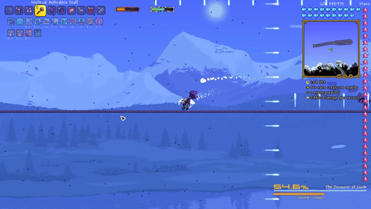 Terraria Modded - 80. The Devourer of Gods (Calamity) - YouTube