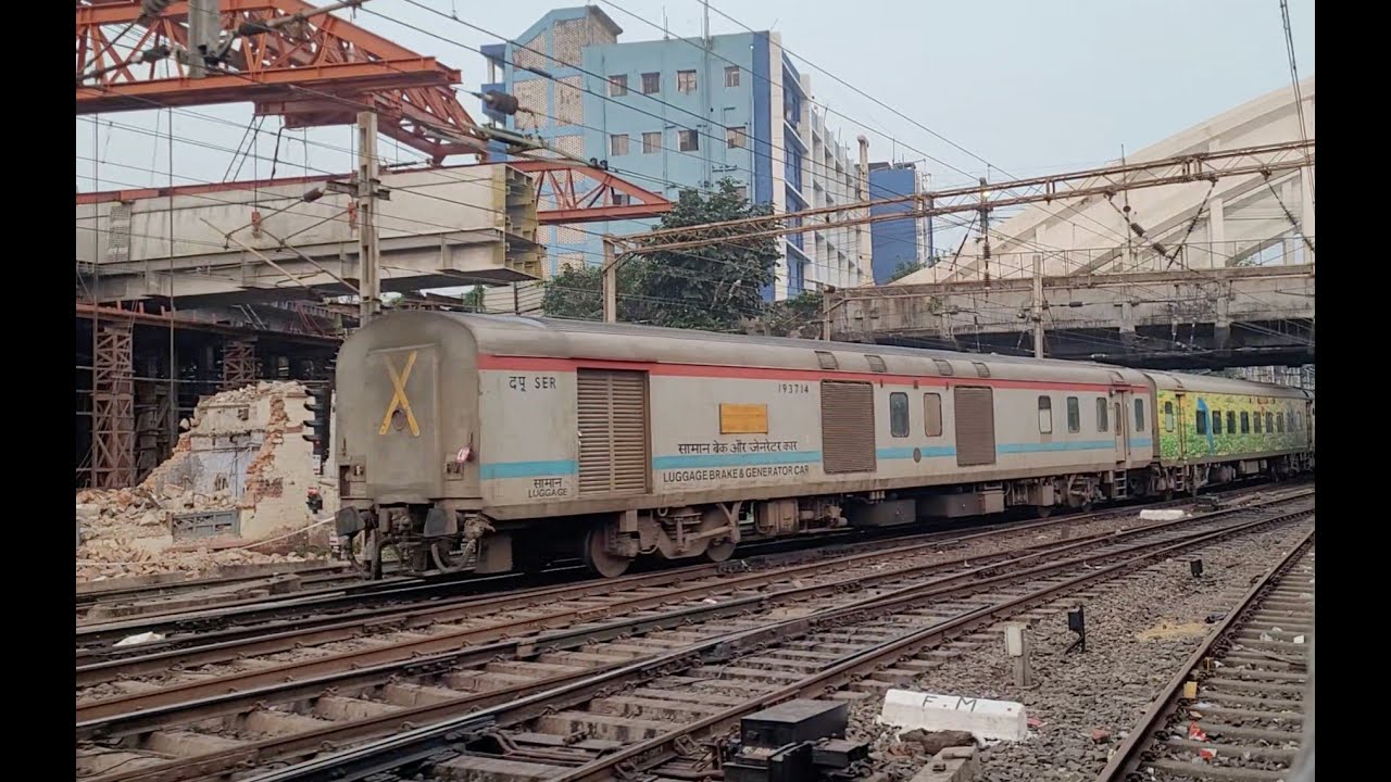 Kolkata Local Train Journey: Howrah to Santragachi | Howrah Haldia ...