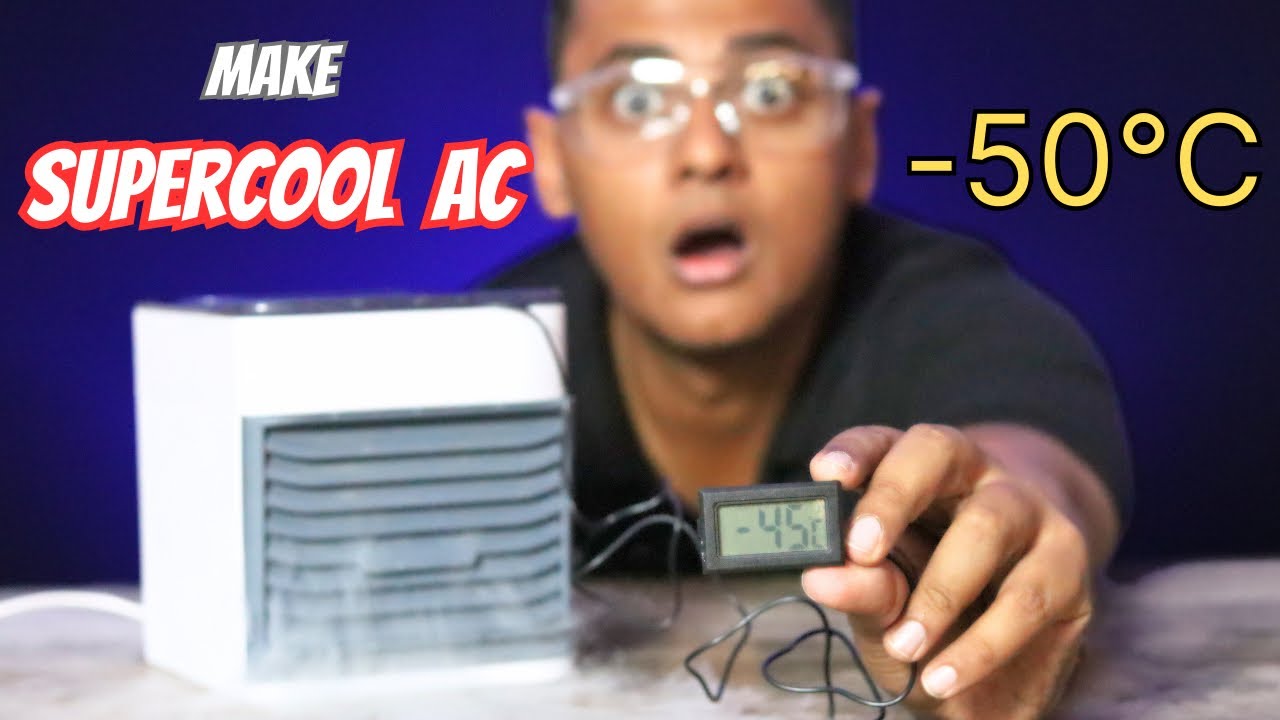 Convert cooler in to supercool AC without peltier module | दुनिया का ...