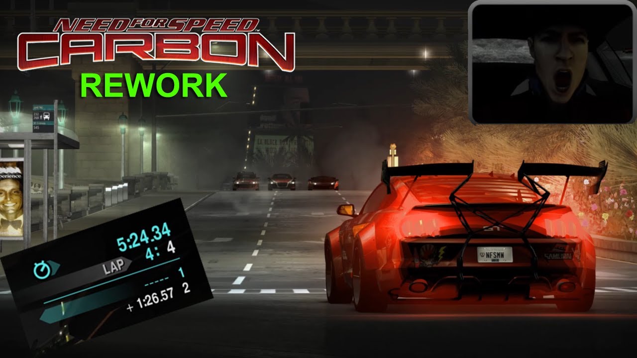 Destroying DARIUS with MOST OP car in NFS CARBON REWORK - YouTube