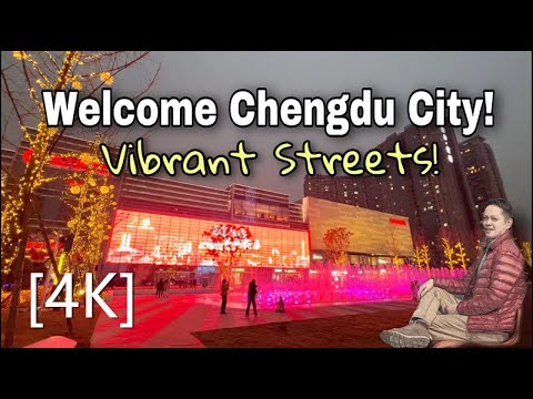 Chengdu City in 2022! | Strolling the colorful streets of Chengdu - YouTube
