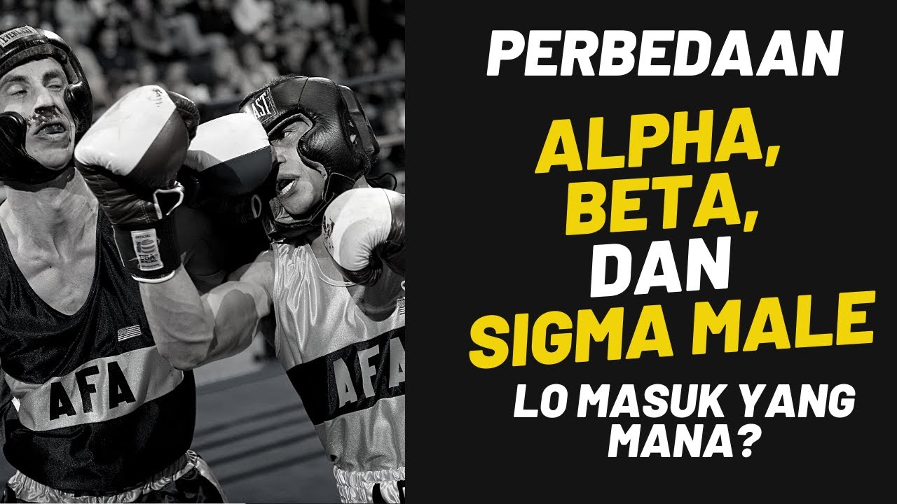 Perbedaan Alpha Male, Sigma, dan Beta Male! Lo Masuk yang Mana Bro ...