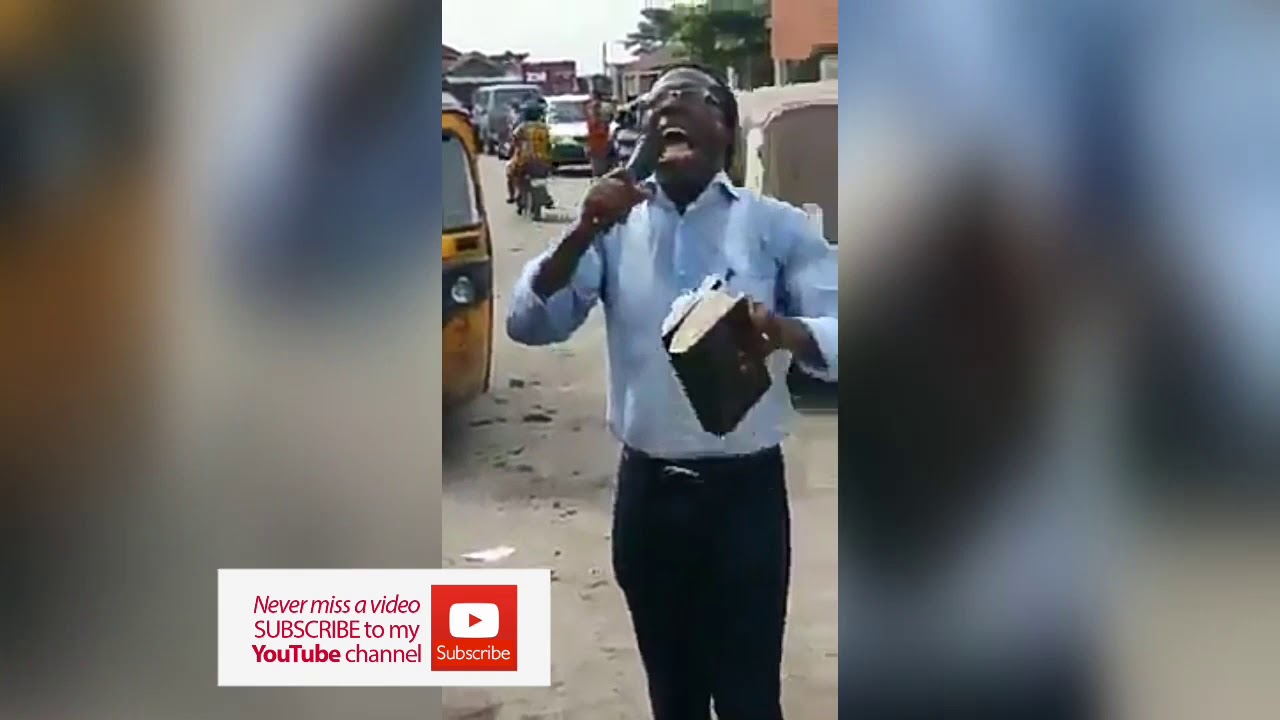 CEO Of Cosharis Motors, Cosmas Maduka Seen Preaching In The Street Of ...