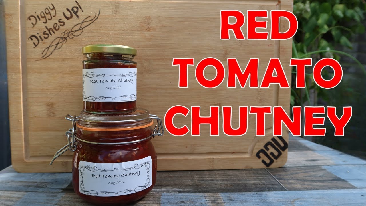 Easy Red Tomato Chutney – Perfect for Beginners! - YouTube