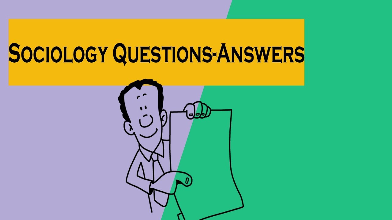 Sociology Questions answers part 1 - YouTube