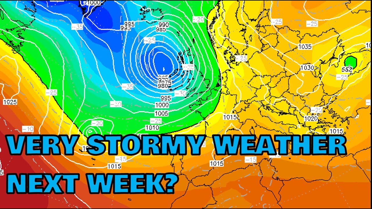 Very Stormy Weather Next Week? 9th November 2022 - YouTube