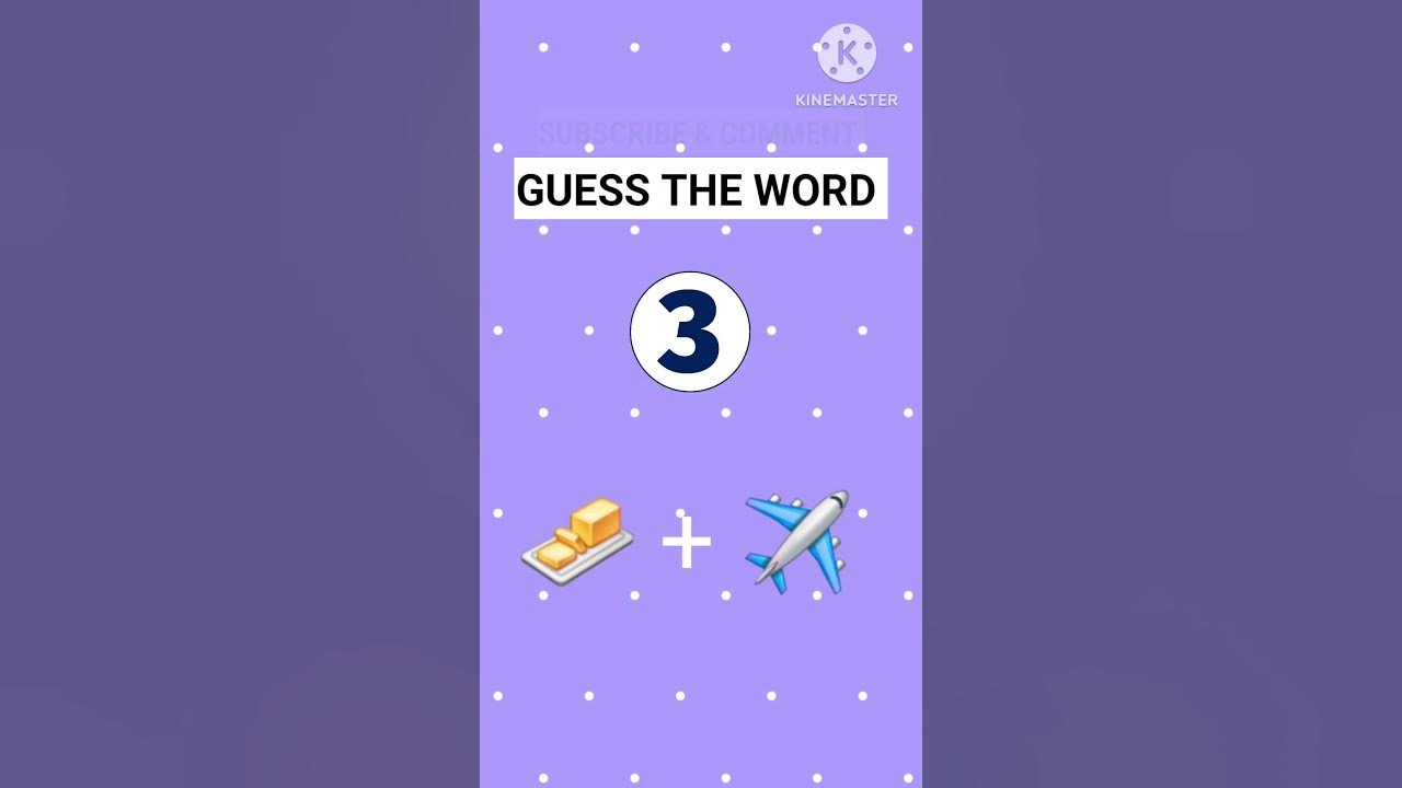 Can you guess the word by the emojis? 🕵️🔍//Guess the word challenge#guess#guessinggame#puzzloo ...