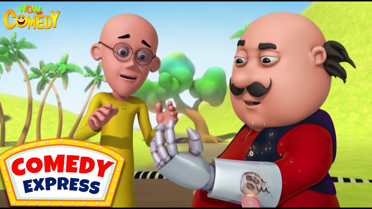 Motu Patlu को मिला Robot Hand! | Motu Patlu | Comedy Express | Wow Kidz ...