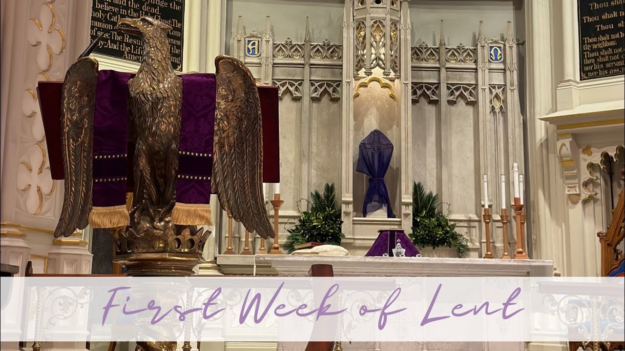 Lenten Meditation at Grace: First Week of Lent - YouTube