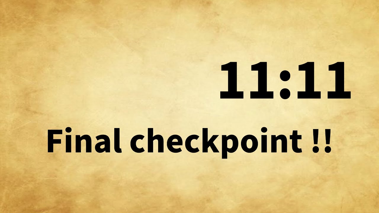 11:11💌You Are In The Final Checkpoint !! - YouTube
