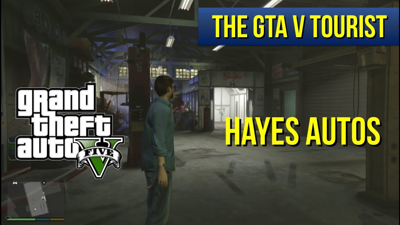The GTA V Tourist: Hayes Autos - YouTube