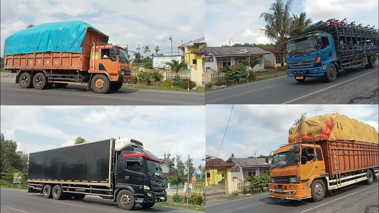 truk wing box,truk tronton,dumptruck besar,truk pengangkut motor,truk ...